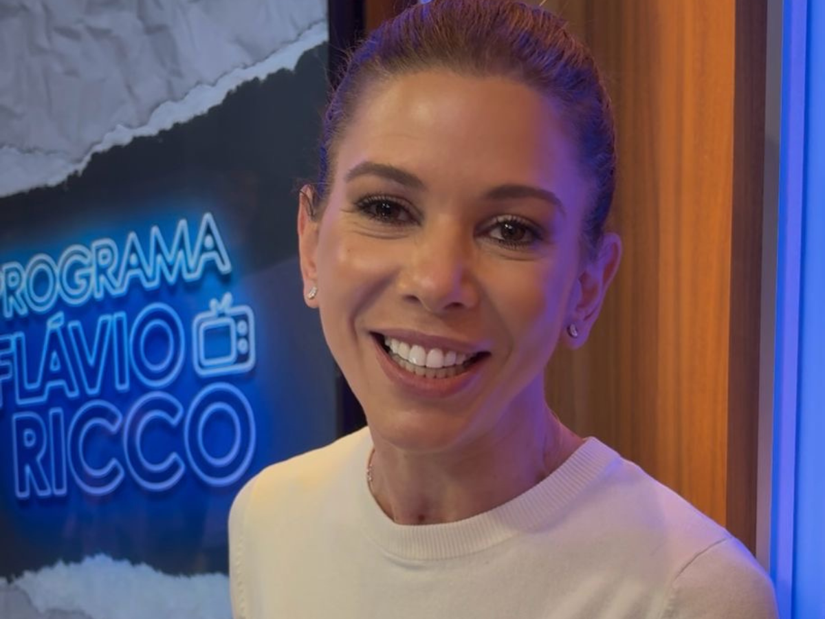 Estreia do Programa Flávio Ricco com Daniela Beyruti