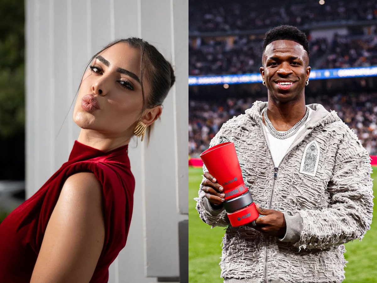 Modelo espanhola Victória Ruiz e Vini Jr: novo romance?