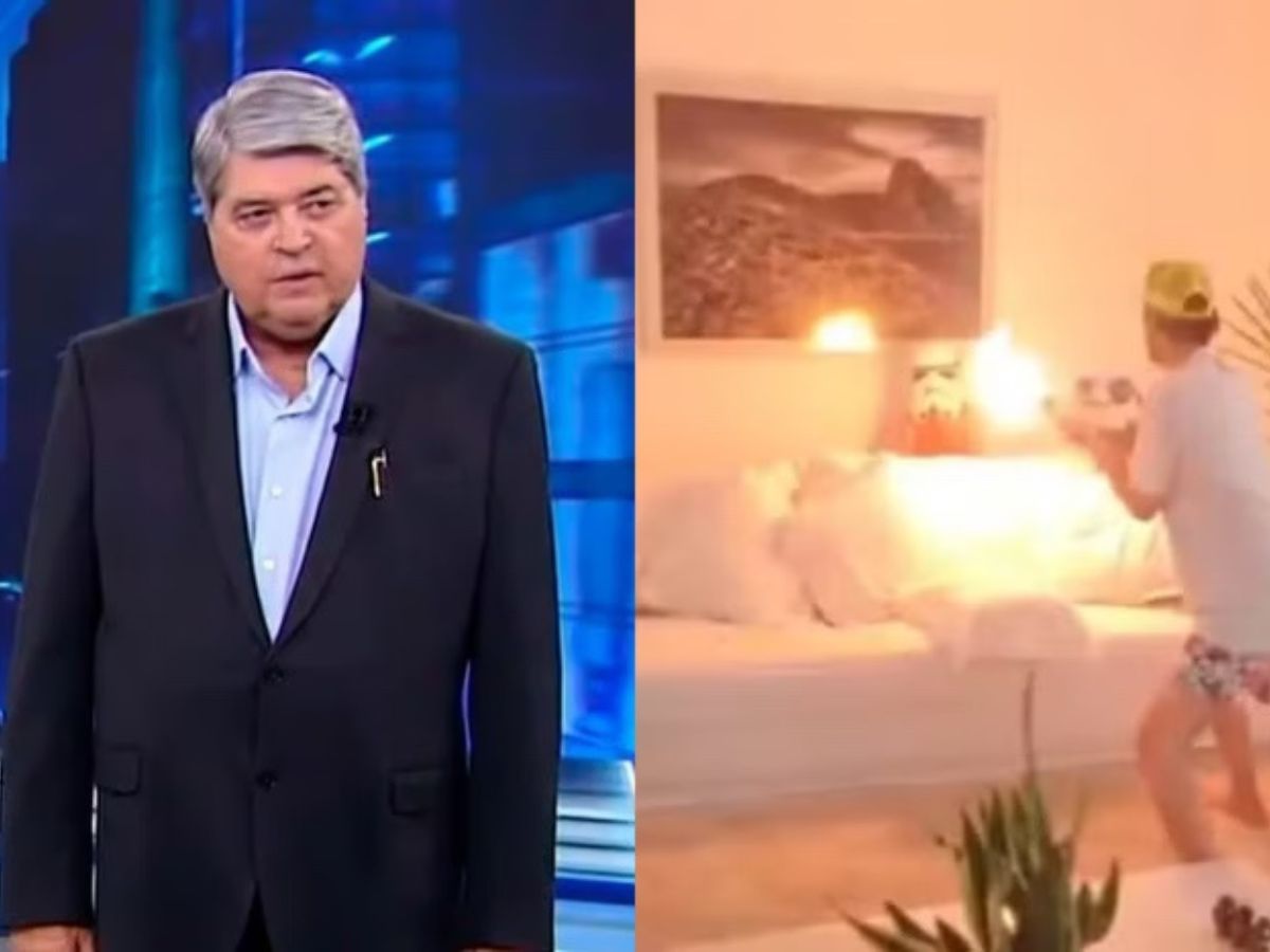 Datena comenta vídeo polêmico do filho de Pedro Scooby