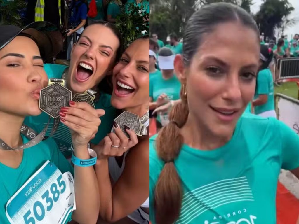 Mari Gonzalez completa maratona no Maranhão com saúde debilitada