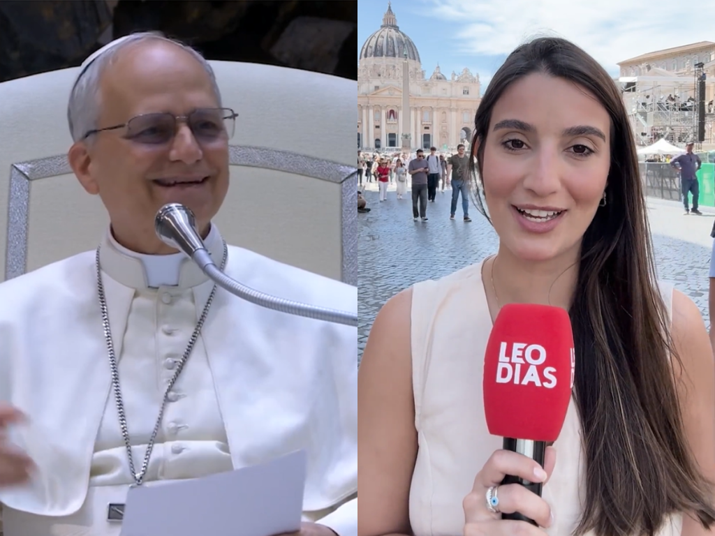 Leão XIV pede libertação de jornalistas e fala sobre IA