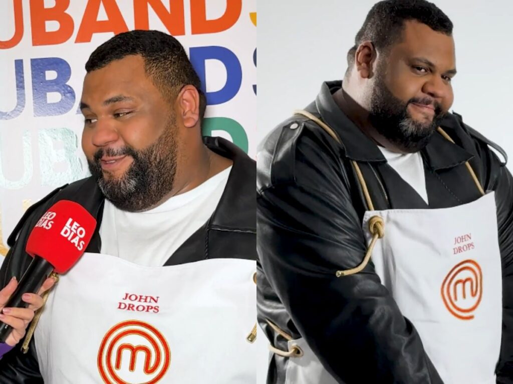 John Drops detalha experiência no MasterChef Celebridades: Fora da zona de conforto